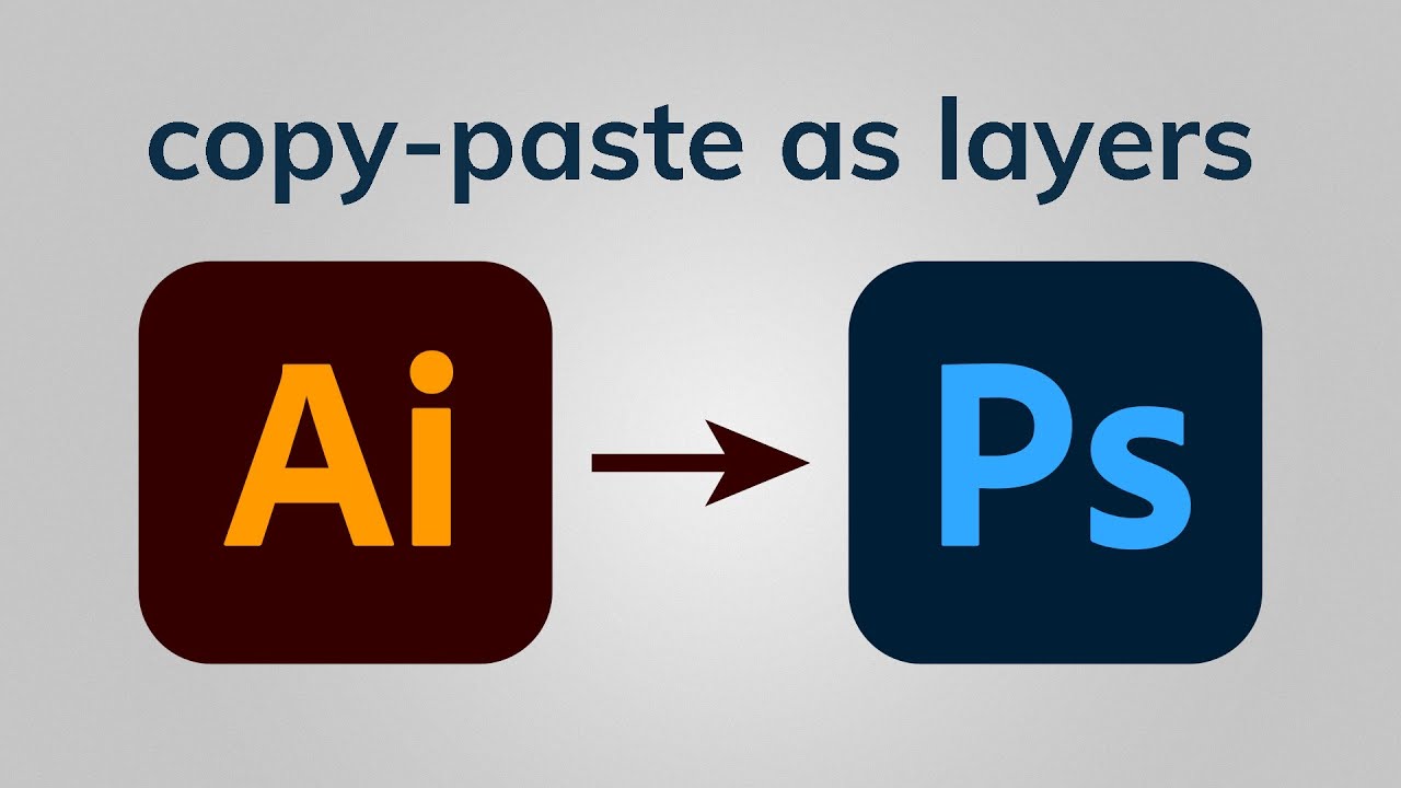 NEW Copy Illustrator Layers Into Photoshop 2022 YouTube NEW Copy Illustrator Layers Into Photoshop 2022 YouTube