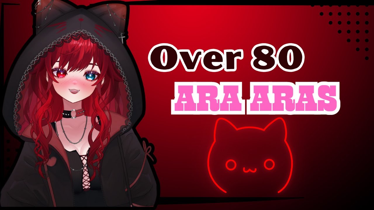 Every Sub Equals One Ara Ara | Over 85 Ara Aras (InstantKitty VTUBER) - YouTube