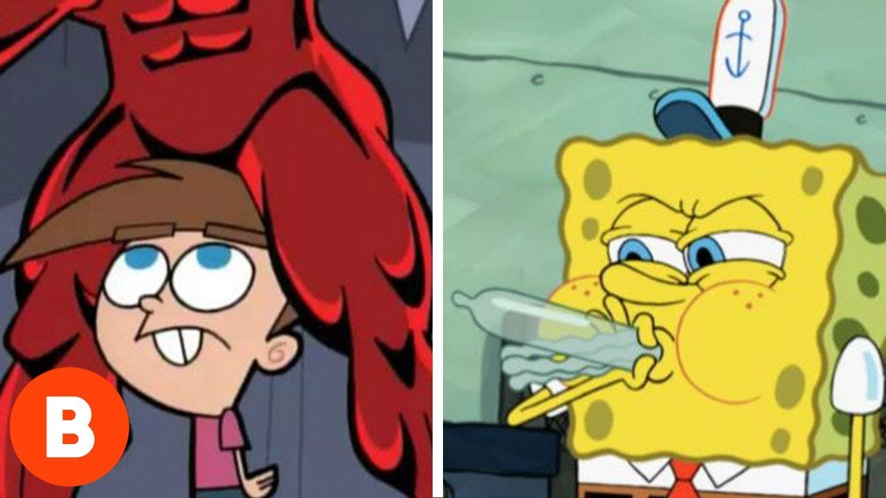 10 Nickelodeon Secrets That Are Made For Adults - YouTube