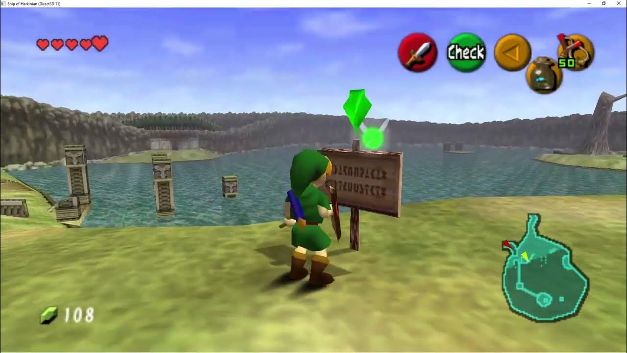 Ocarina of Time - How to activate Infinite Sword Glitch (ISG) - YouTube