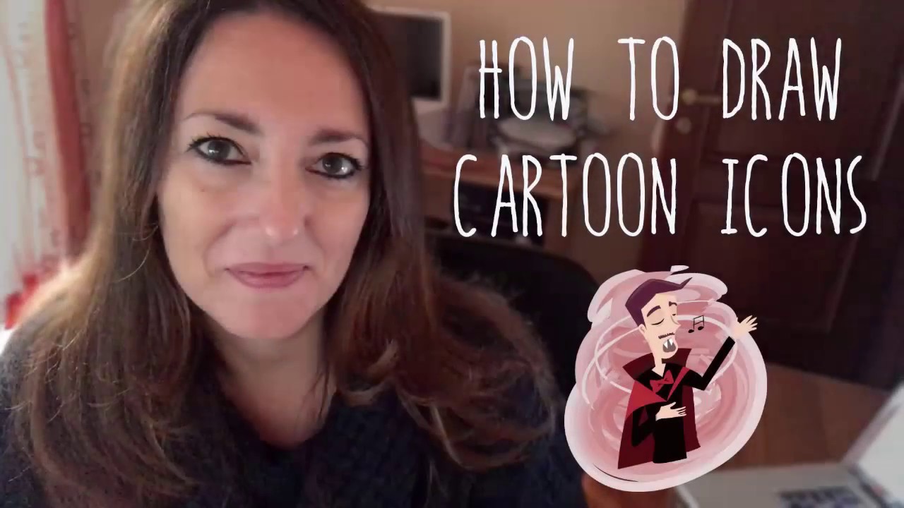 How To Draw Cartoon Icons Intro YouTube