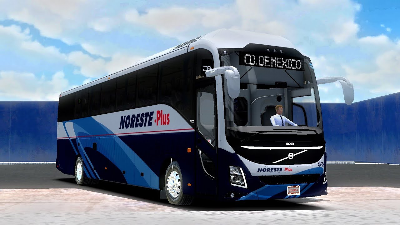 Volvo 9800 2015 euro 5 I Noreste plus I PBSR I DBMX - YouTube