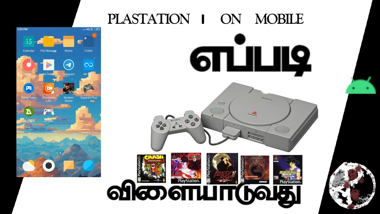 How to Play Ps1 Games On Android Tamil - YouTube