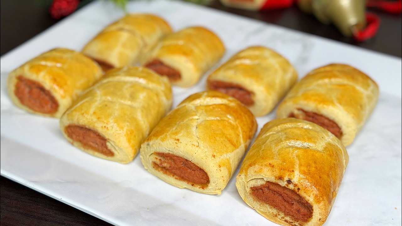 FAIL PROOF SAUSAGE ROLLS RECIPE | Debzies Delight | #vlogmas2023 - YouTube