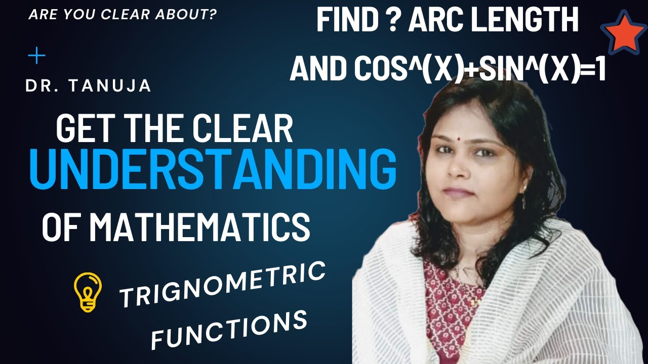 TRIGNOMETRIC RELATIONS arc Length And Cos 2 x sin 2 x 1 YouTube