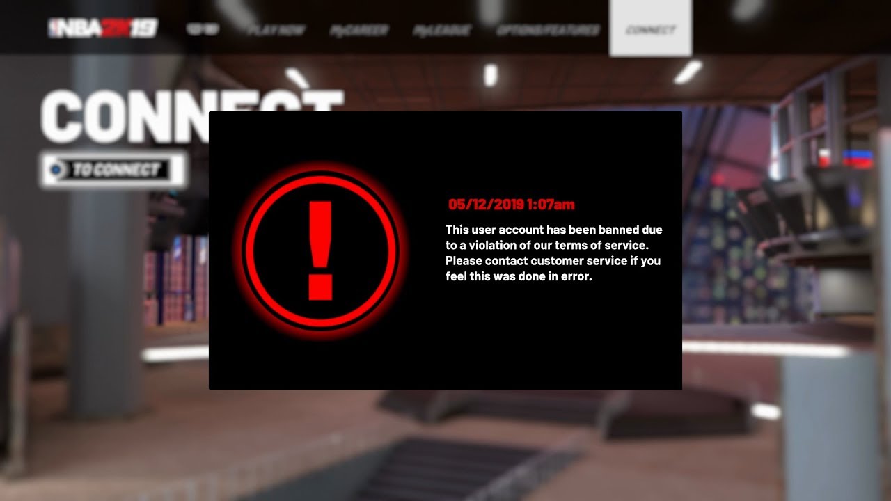 I GOT PERMANENTLY BANNED ON NBA 2K19 🤦🏾‍♂️... - YouTube