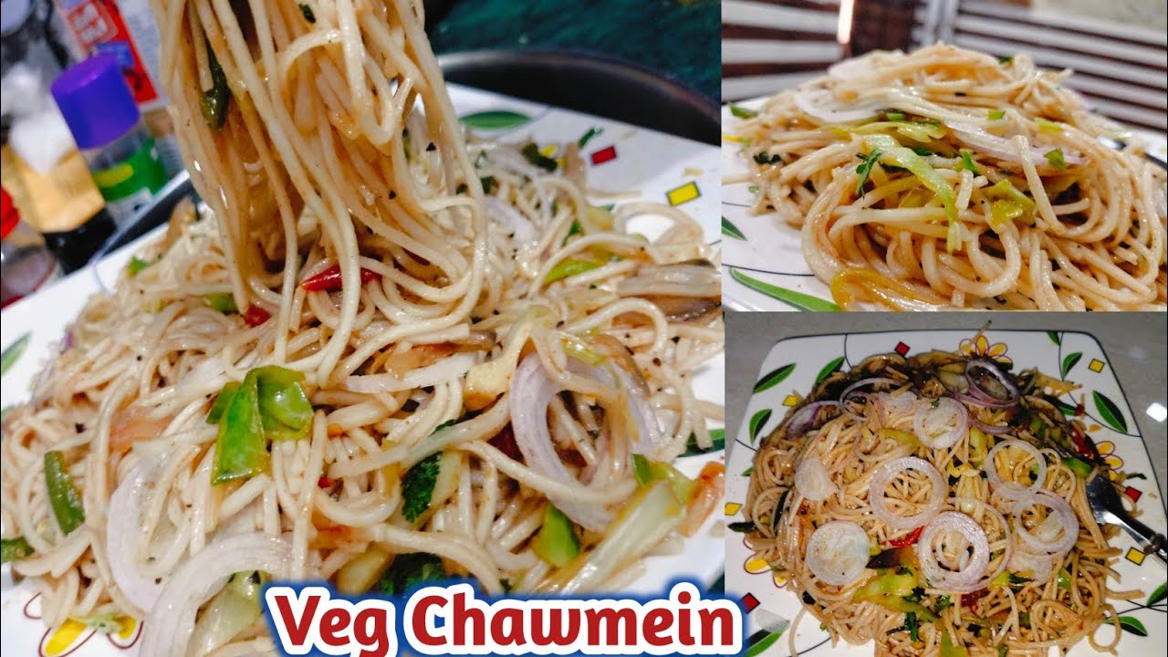 Instant Restaurant Style Chaumeen Recipe| वेज चाऊमीन बनाने का आसान ...
