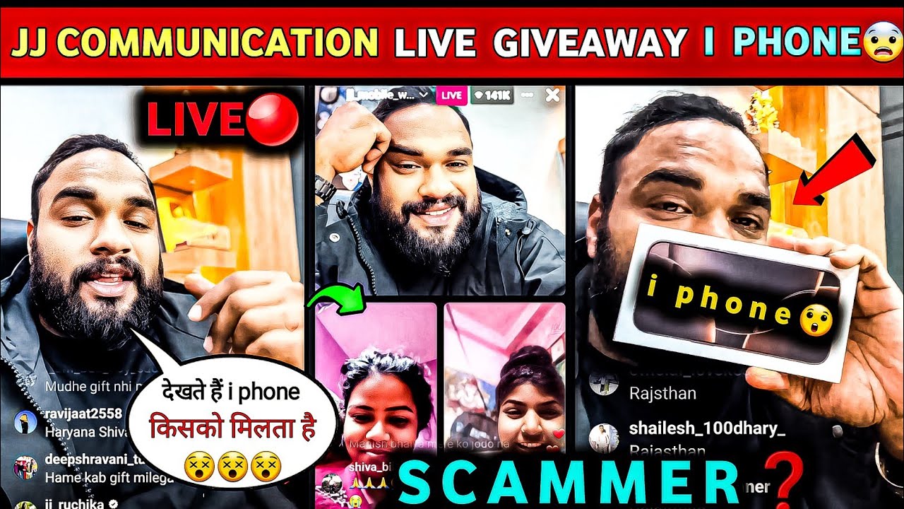 JJ Communication Manish Jain Live Talking To Fans 🥰 || JJ Communication ...