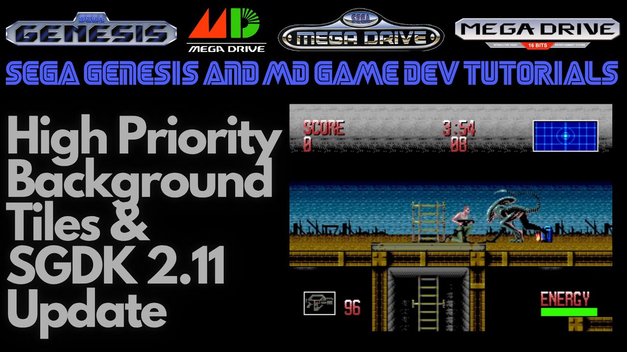 SGDK 2.11 Update & A New Way Of Doing High Priority Backgrounds ...