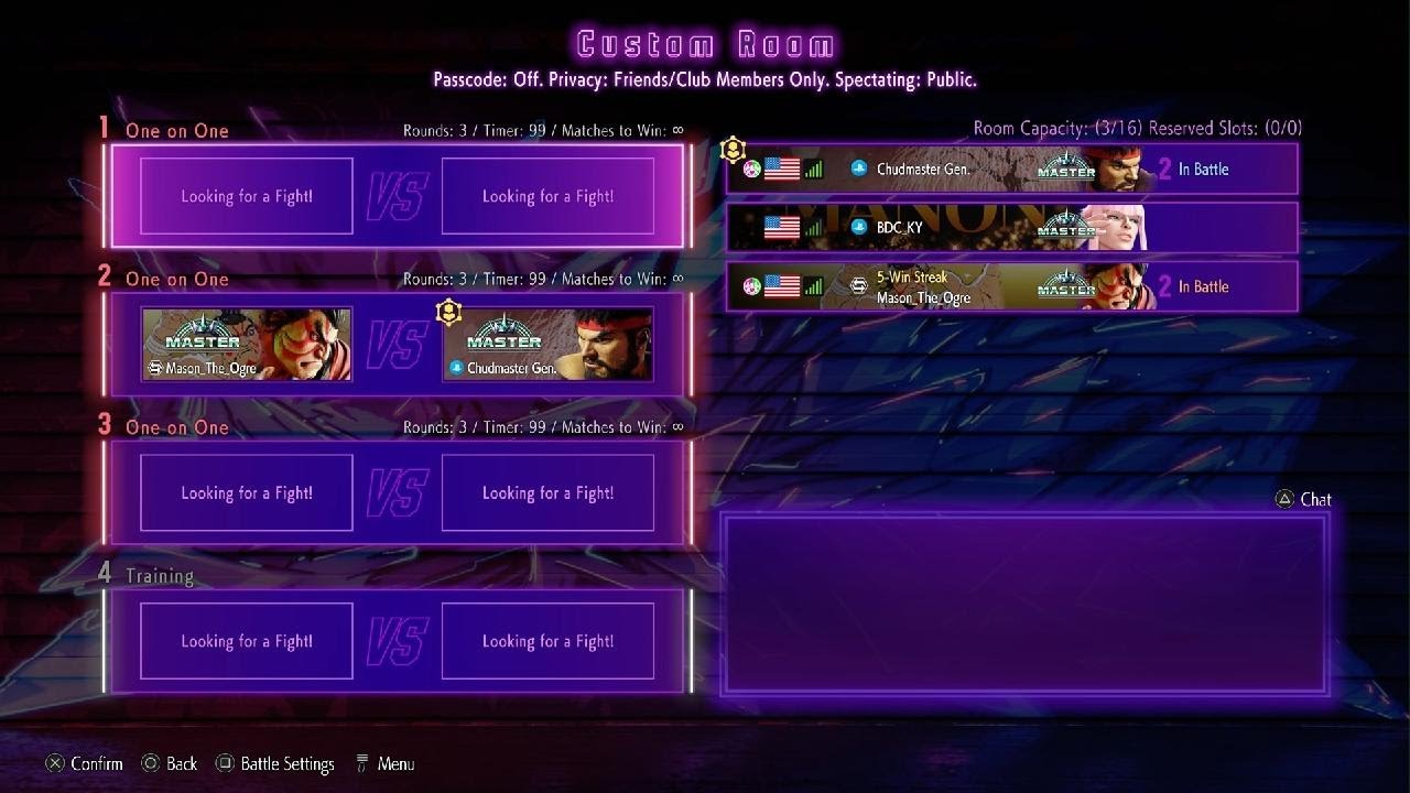 Street Fighter 6 Bdc vs Mason the ogre lobbies - YouTube