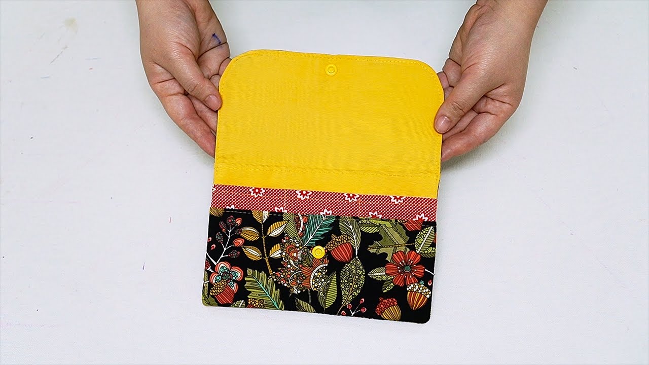 DIY Easy Wallet Card And Phone 💟 Bag Tutorial - YouTube