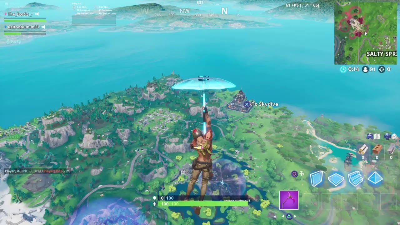 DISS TRACK ON FORTNITE (FOR FUN) - YouTube