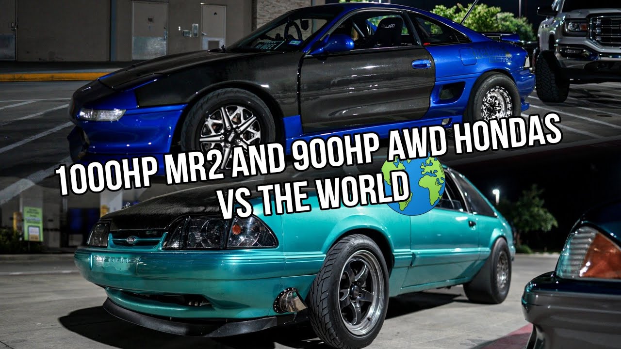 1000HP MR2 / 900HP AWD Integra / 750HP K Hatchback / 1000HP Foxbody ...