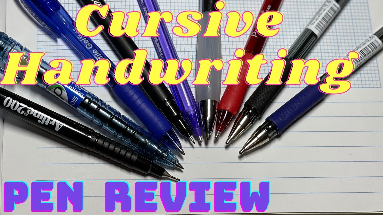 Best Pens For Cursive Handwriting Cursive Writing Cursive For Best Pens For Cursive Handwriting Cursive Writing Cursive For