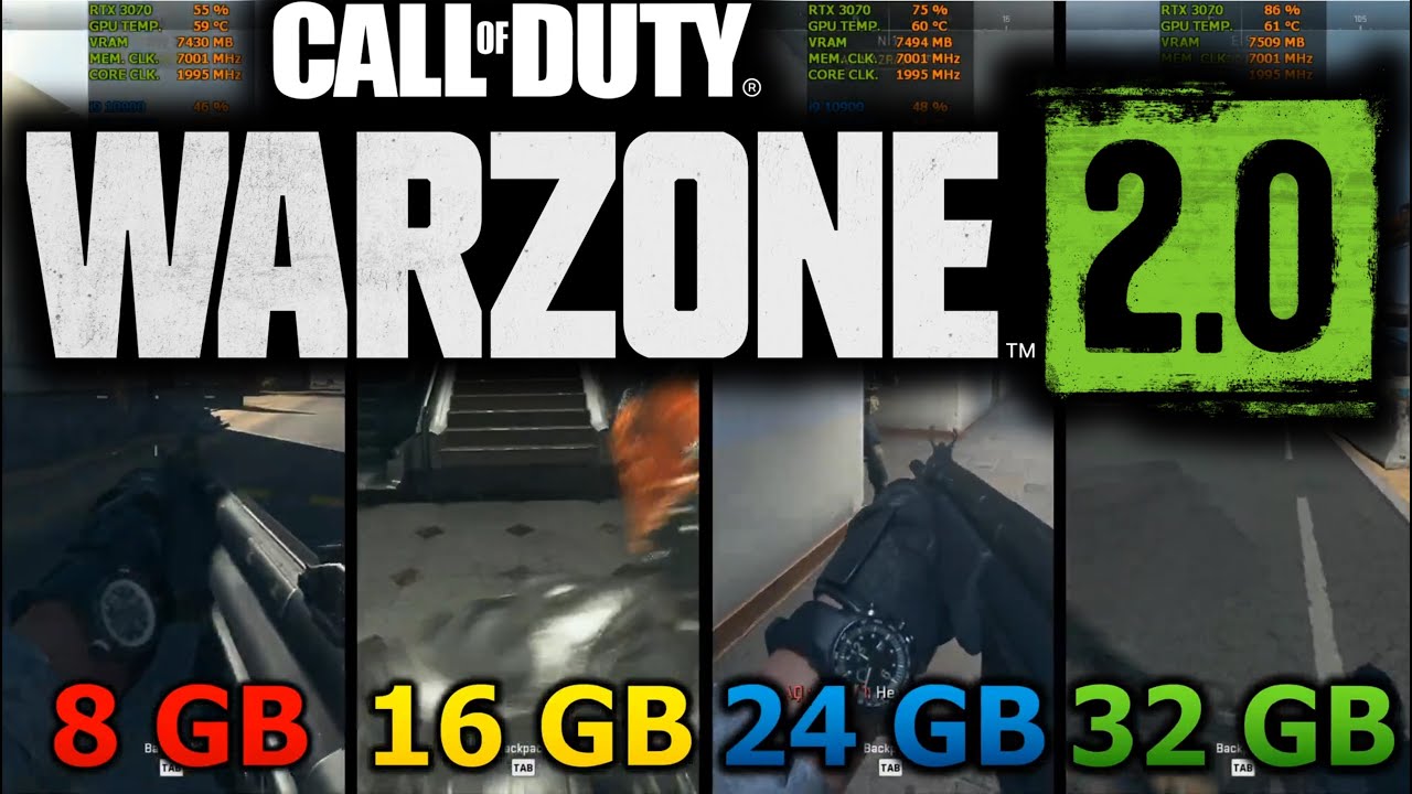 32 GB Vs 24 GB Vs 16 GB Vs 8 GB RAM Call Of Duty Modern Warfare II 32-gb-vs-24-gb-vs-16-gb-vs-8-gb-ram-call-of-duty-modern-warfare-ii