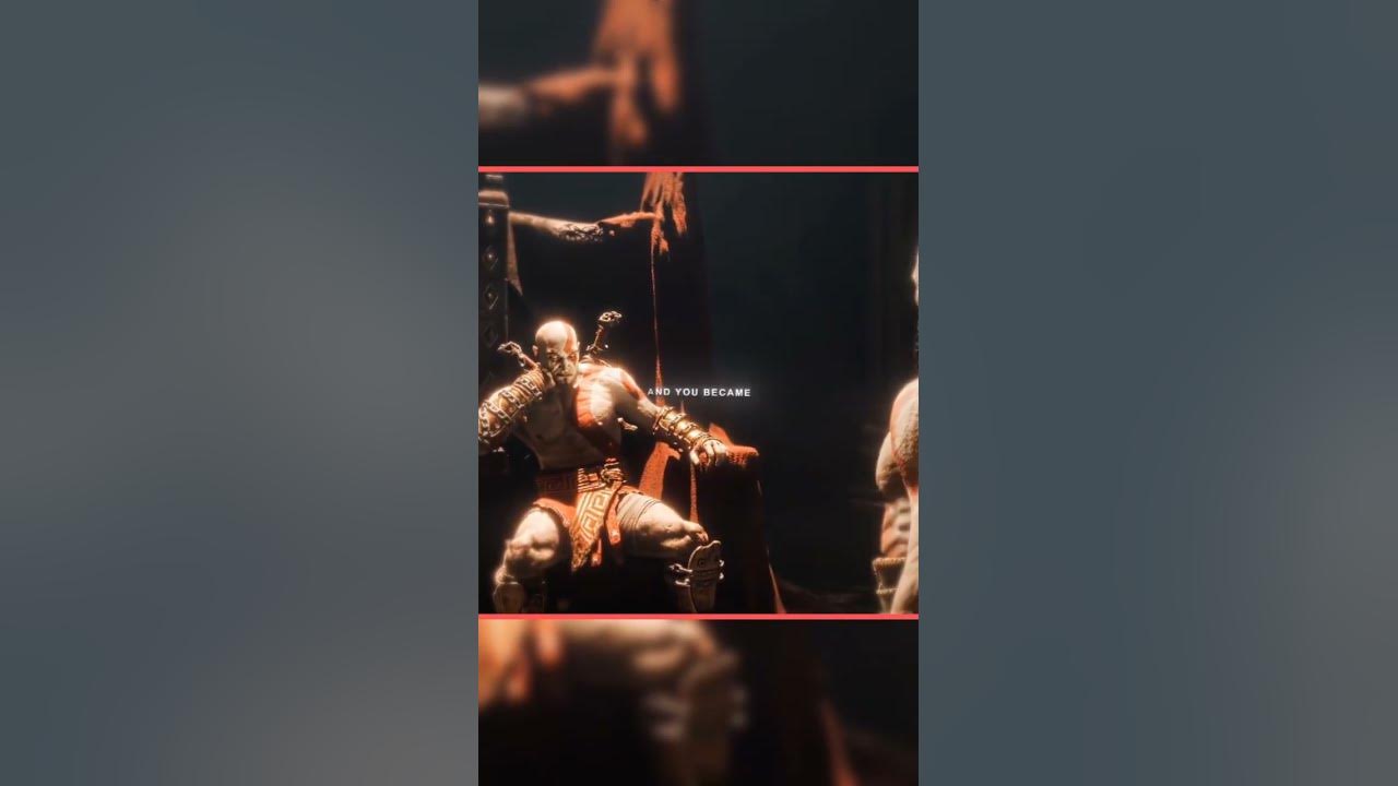 Kratos meets His Younger Self - God of War Ragnarok Valhalla DLC - YouTube