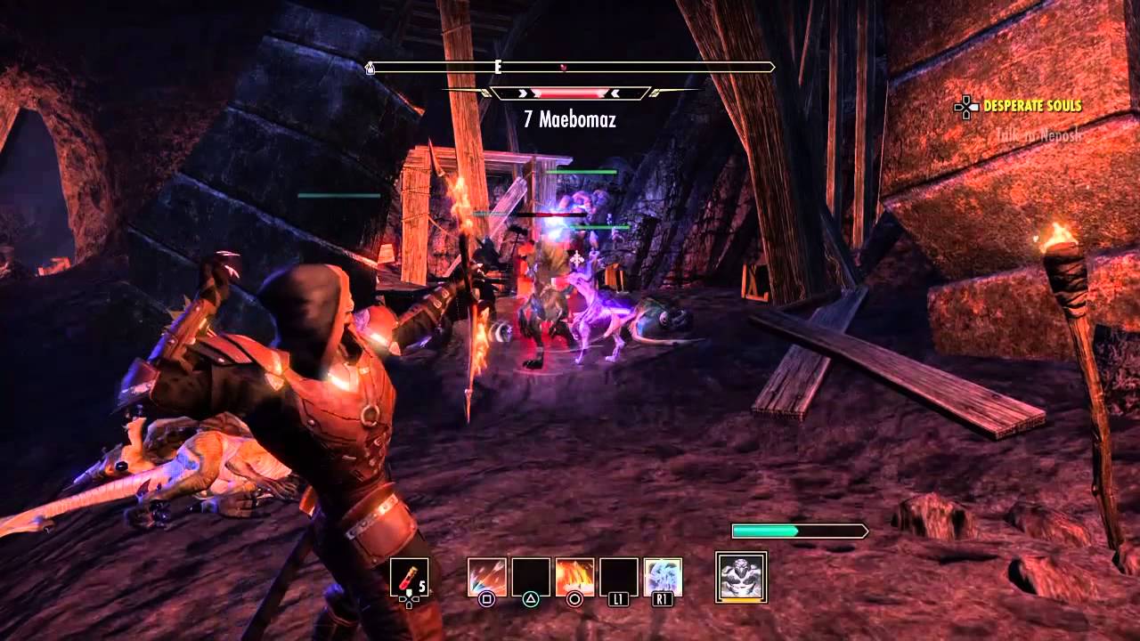 ESO. sorcerer daedric summoning, medium armor & bow. SHAREfactory ...