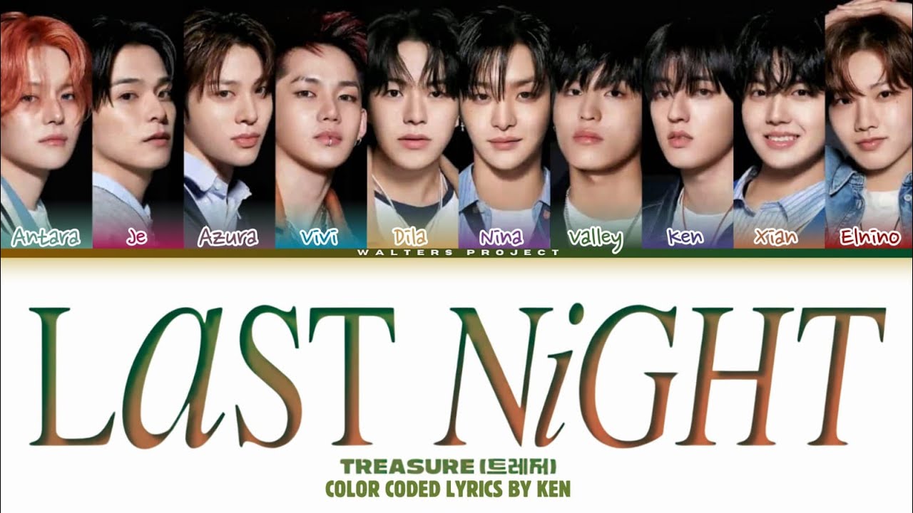 [PROJECT] LAST NIGHT - TREASURE || COVER @TREASURE - YouTube