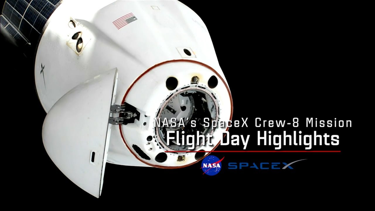 NASA's SpaceX Crew-8 Flight Day 3 Highlights - YouTube