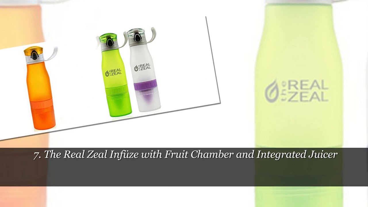 Top 10 Best Fruit Infused Water Bottle - YouTube