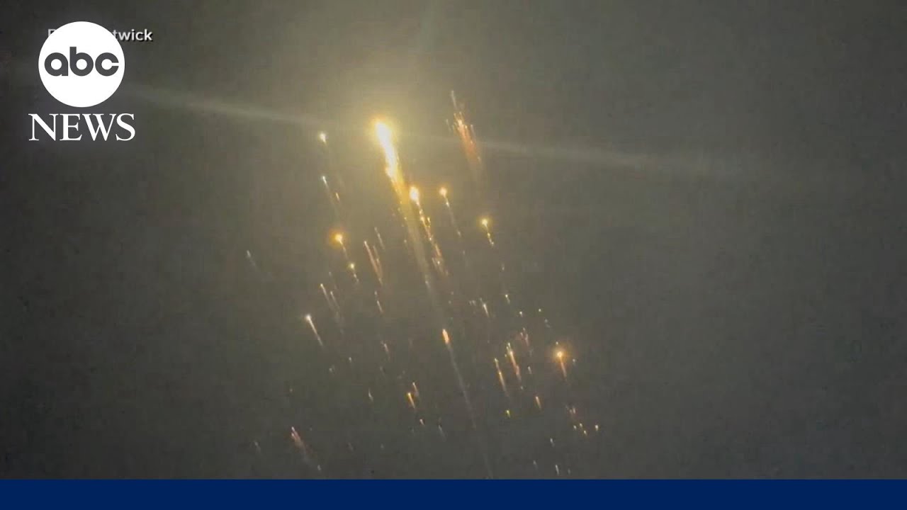 SpaceX starship rocket explodes during test flight @ABCNews
