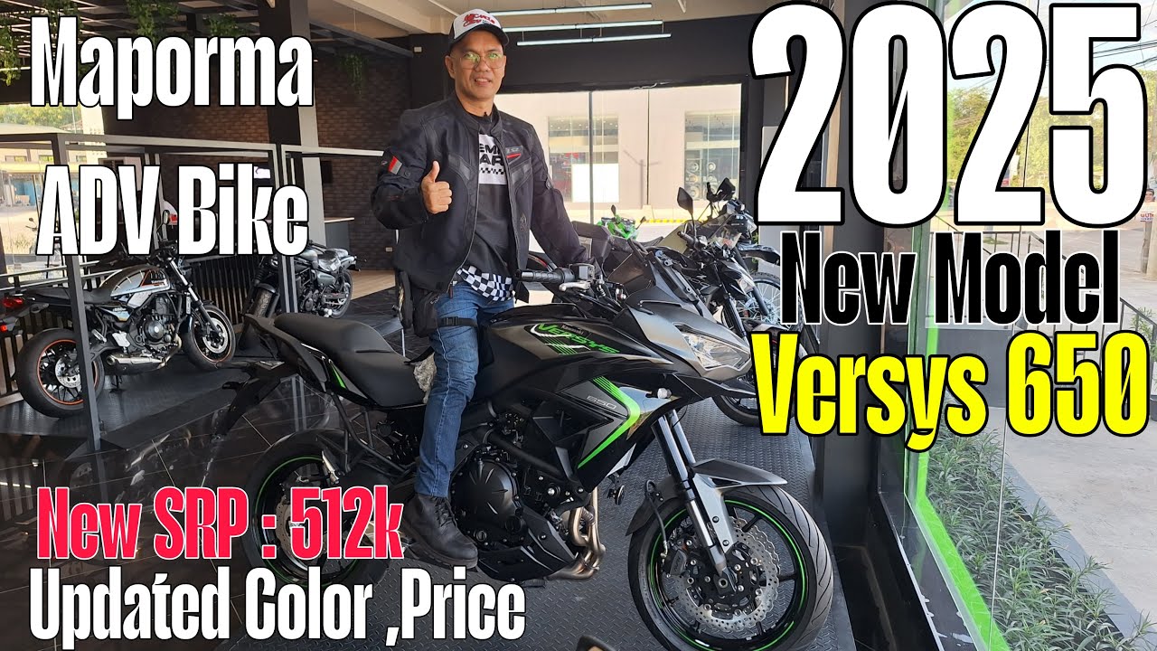 Improved Model - All New 2025 Versys 650 Actual Unit Review & Full ...