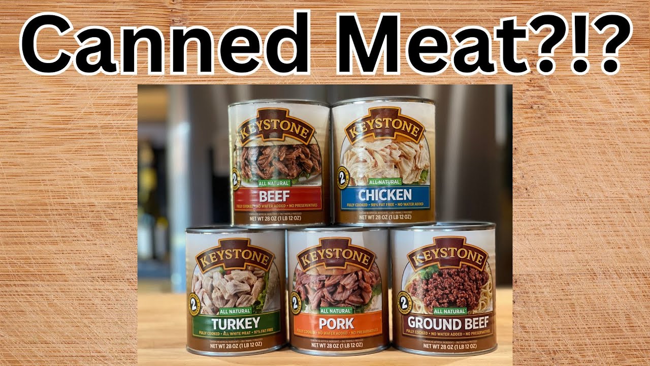 The Ultimate Prepper Pantry Meat? (Keystone Beef, Pork, & Chicken ...