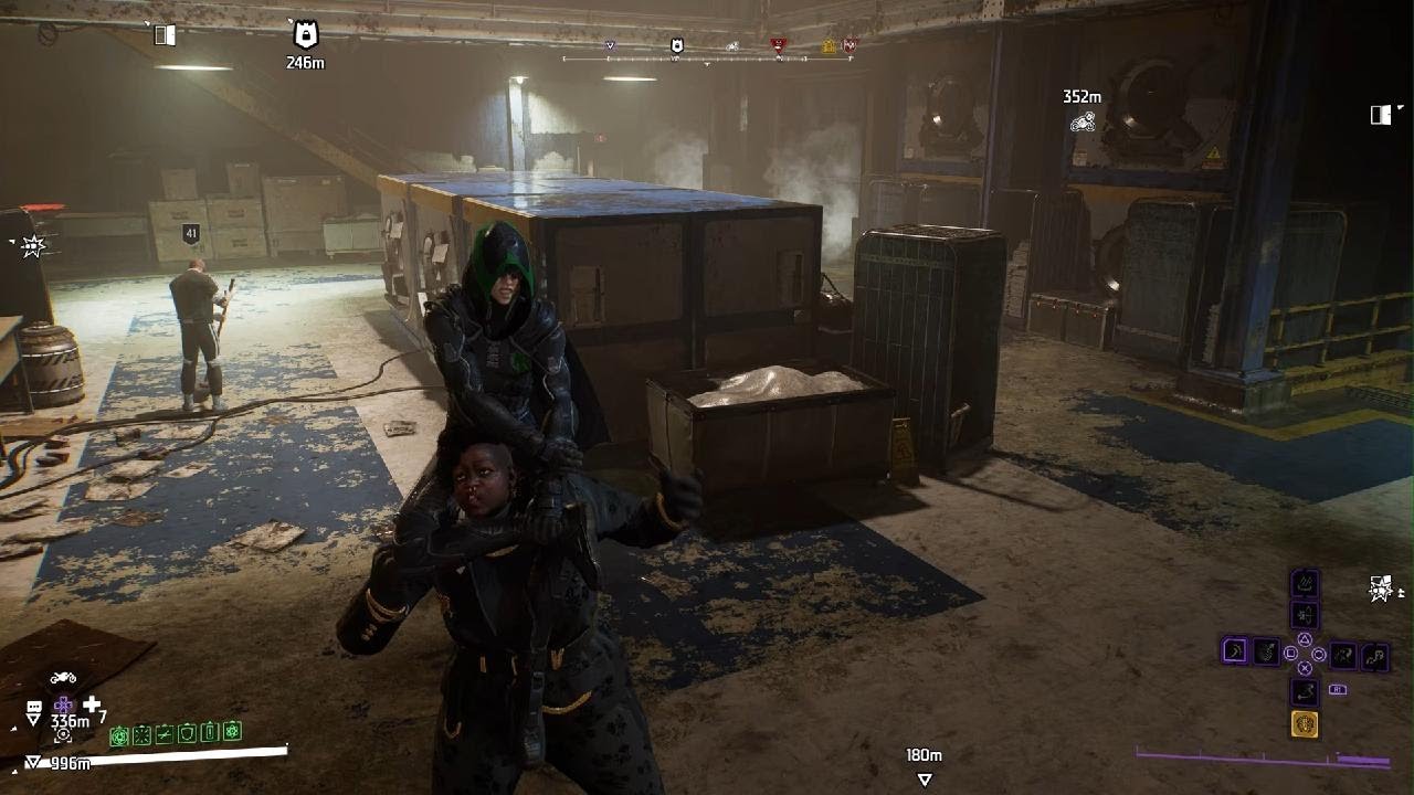 Robin stealth gameplay -Gotham Knights (Criminal Stronghold) - YouTube