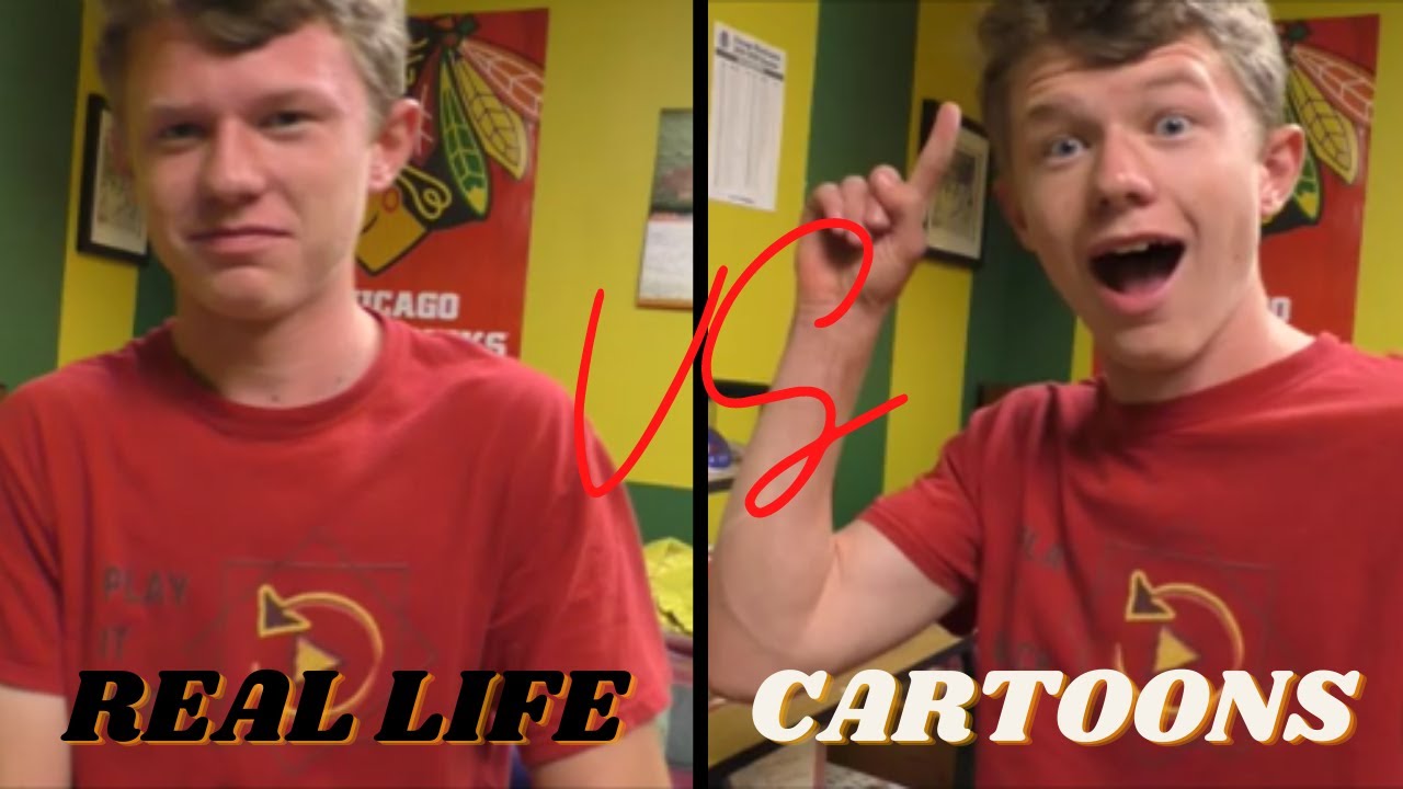Cartoons VS Real Life - YouTube
