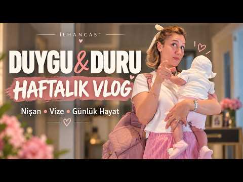 Duygu & Duru’yla Haftalık Vlog | Nişan, Vize ve Anne-Kız Günü