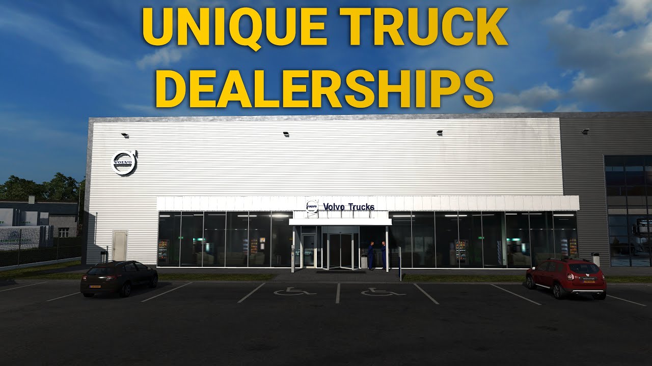 ETS2 1.38 Public Beta - Unique Truck Dealerships - YouTube