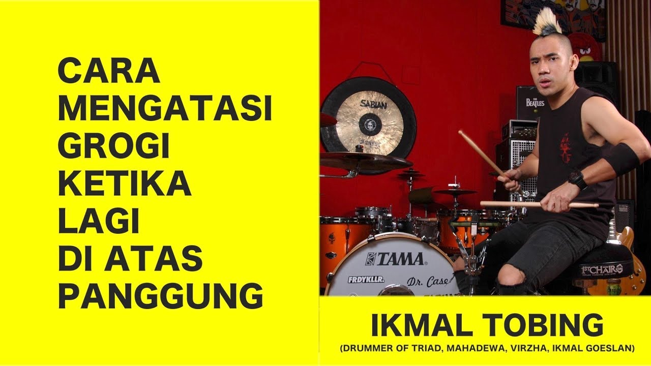 IKMAL TOBING GROGI DI ATAS PANGGUNG? Begini cara mengatasinya ...