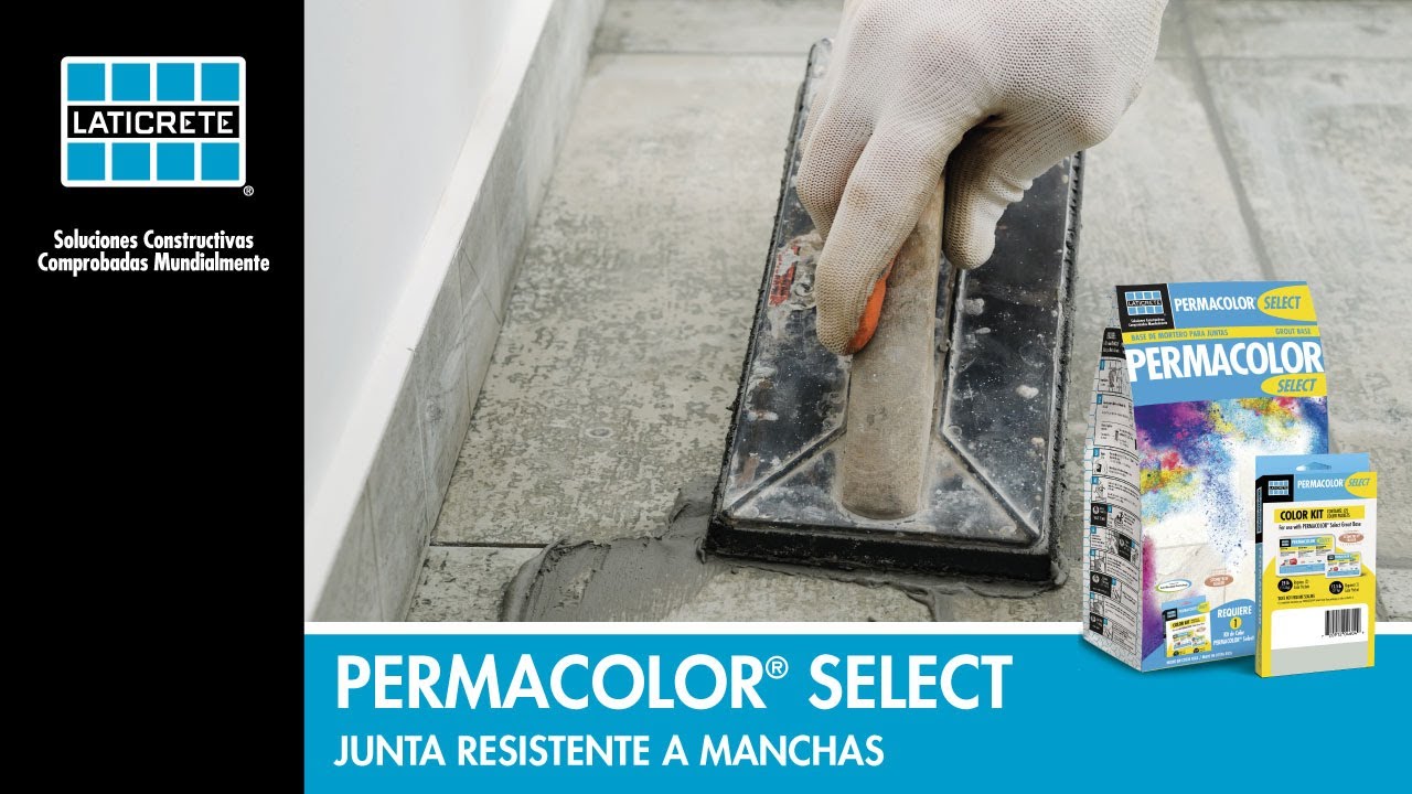 Permacolor® Select - Junta resistente a manchas - YouTube