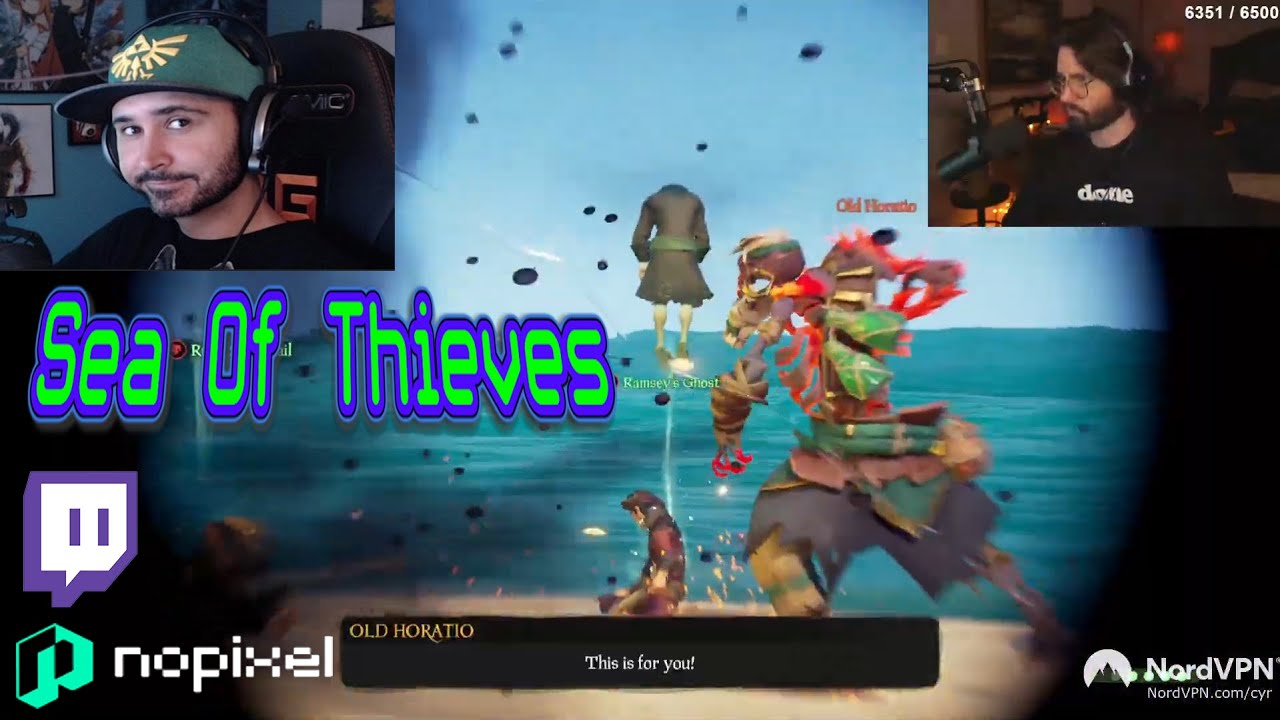 Cyr Kills Old Haratio With Summit and the Crew | Sea Of Thieves | Cyr ...