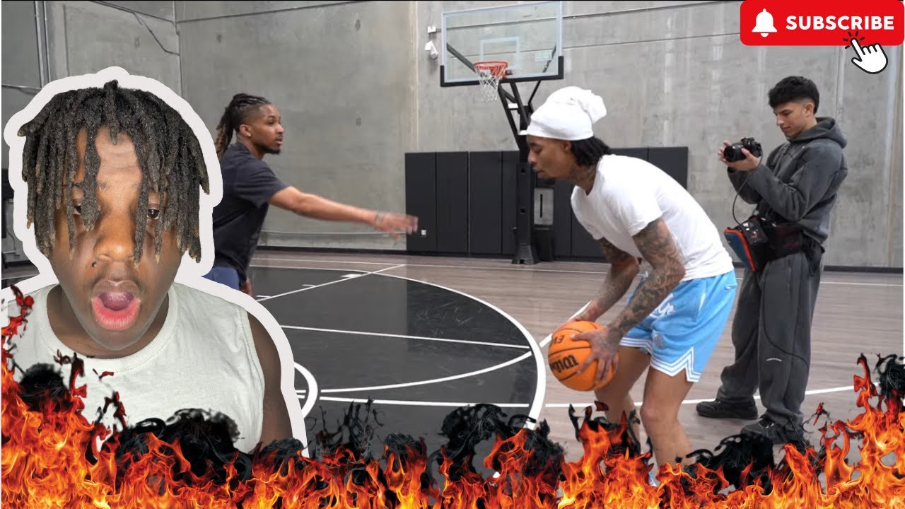 REACTING TO FLIGHTREACTS VS DDG 1v1 IRL BASKETBALL FLIGHT ...