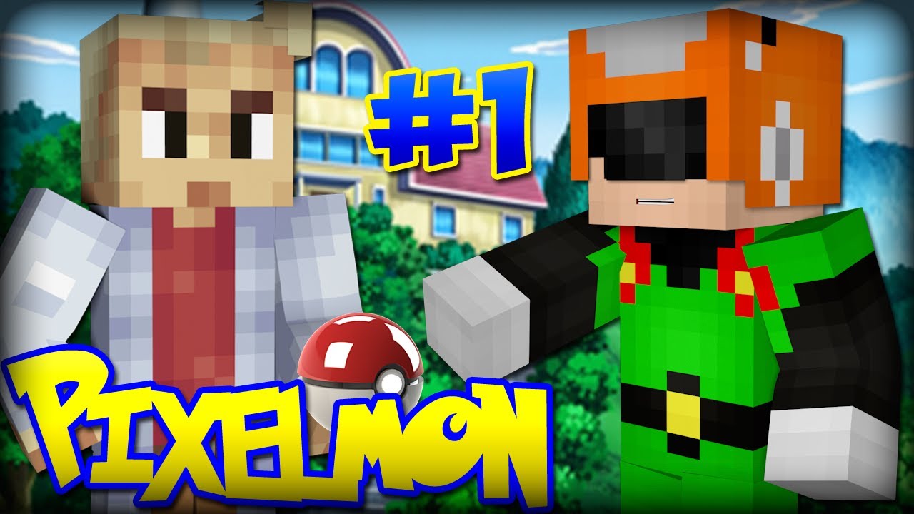 Pixelmon Aventuras em Kanto #1 // Eu escolho você !!! - YouTube