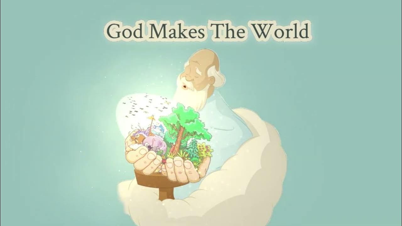 365 Bible Stories for Kids:. #1 God Makes The World - YouTube