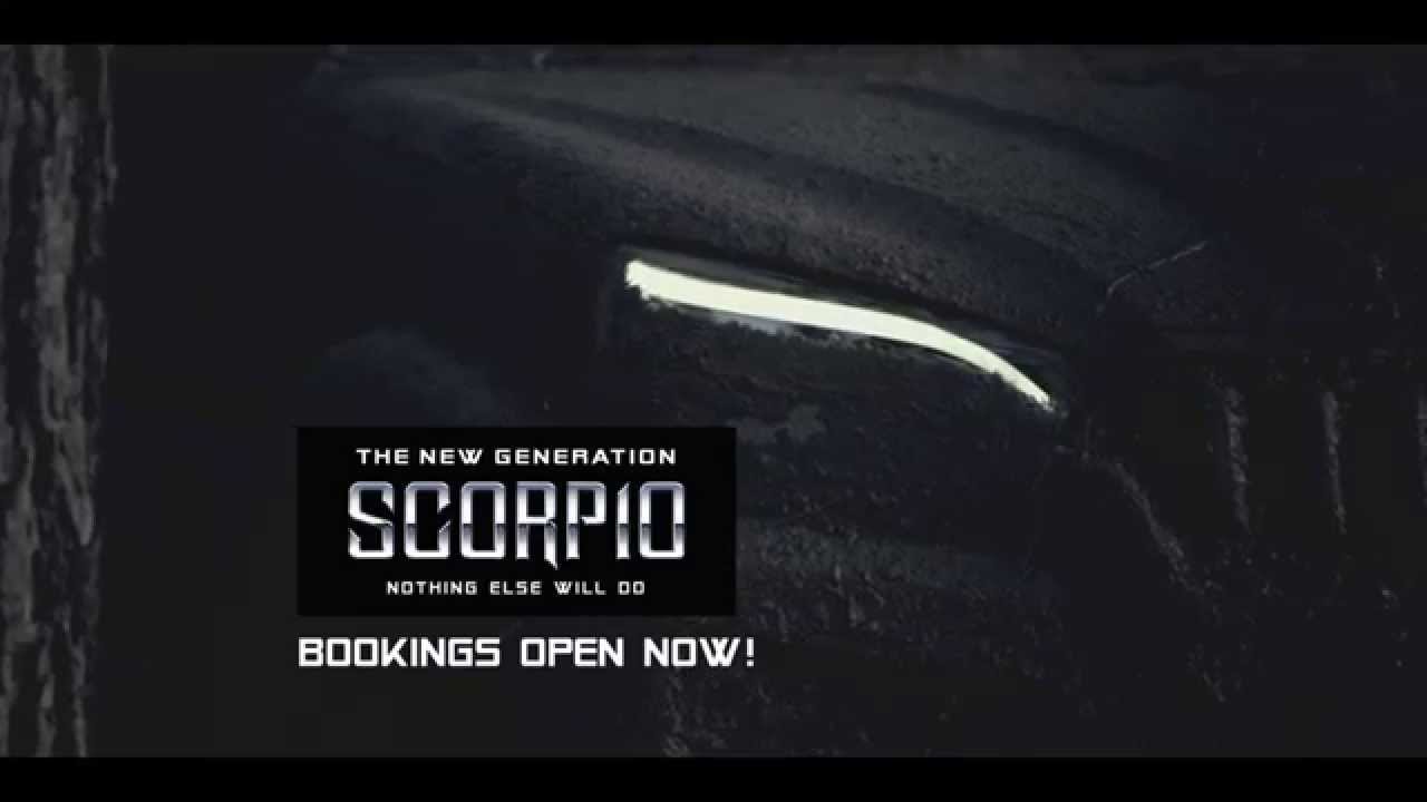 The New Generation Scorpio - Teaser Ad - YouTube