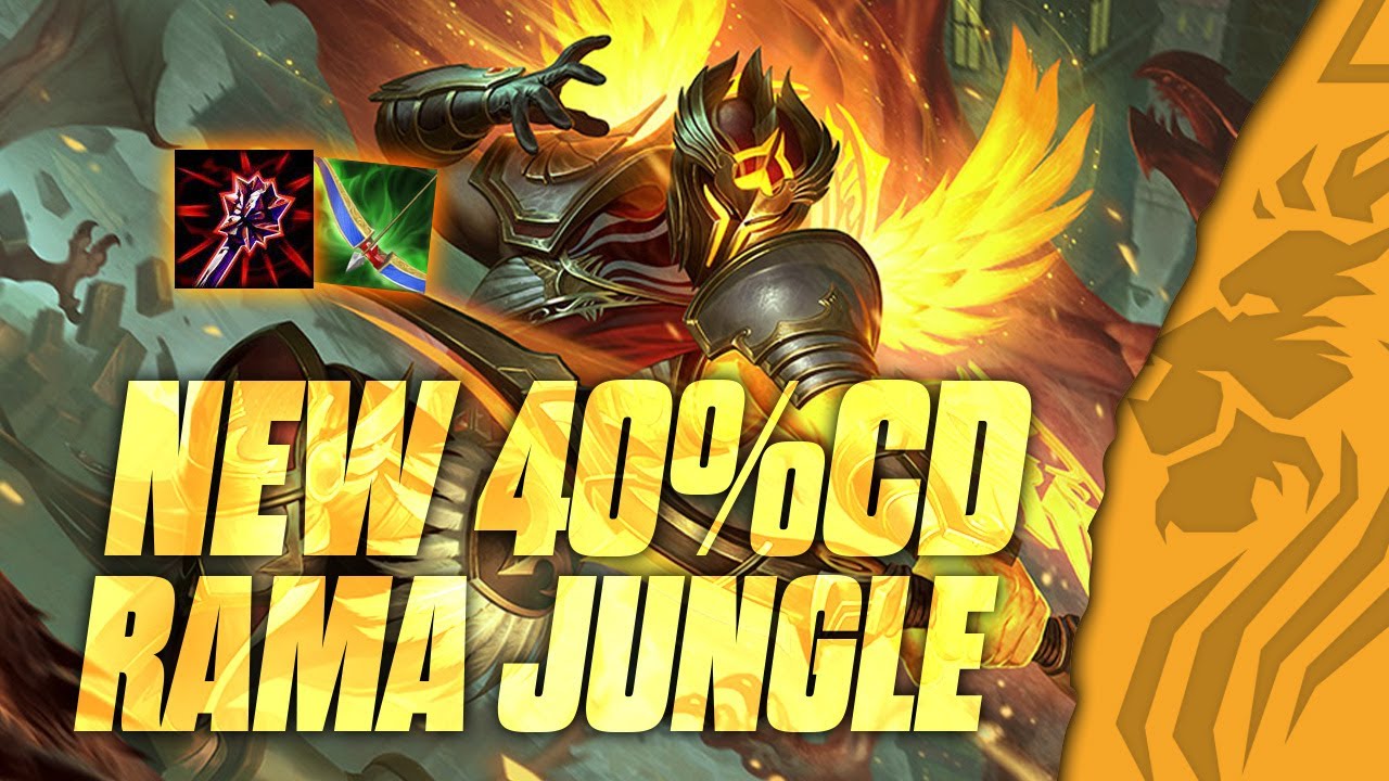 NEW 40%CD RAMA JUNGLE BUILD - SMITE - YouTube