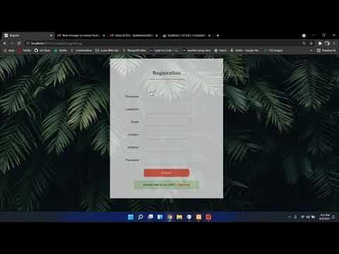 Complaint Management System | Java Web App | Demo Video - YouTube