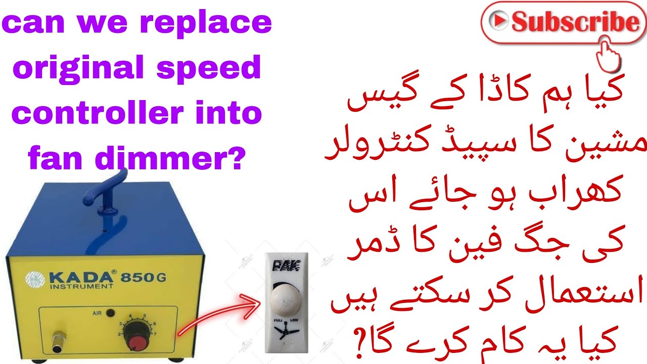how to repair gas compressor speed controller - YouTube