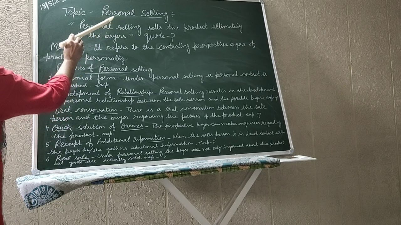 Personal Selling Meaning And Features Class 12th Business Studies YouTube personal-selling-meaning-and-features-class-12th-business-studies-youtube
