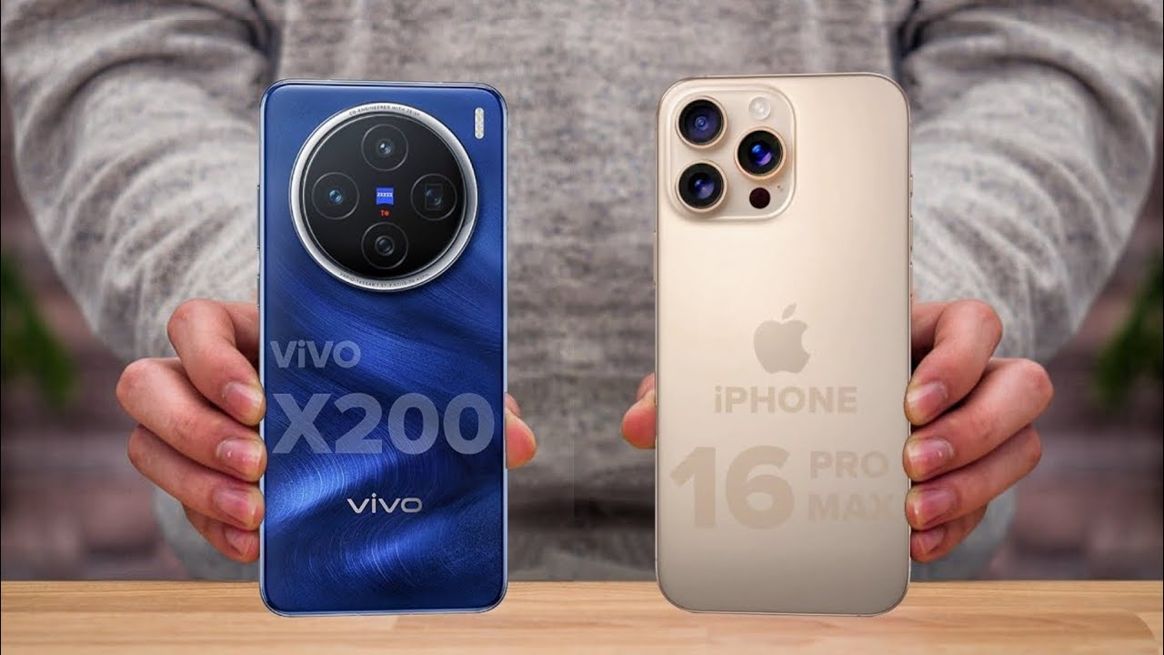 ViVO X200 Vs iPhone 16 Pro Max - Which One is Better For You 🔥 - YouTube
