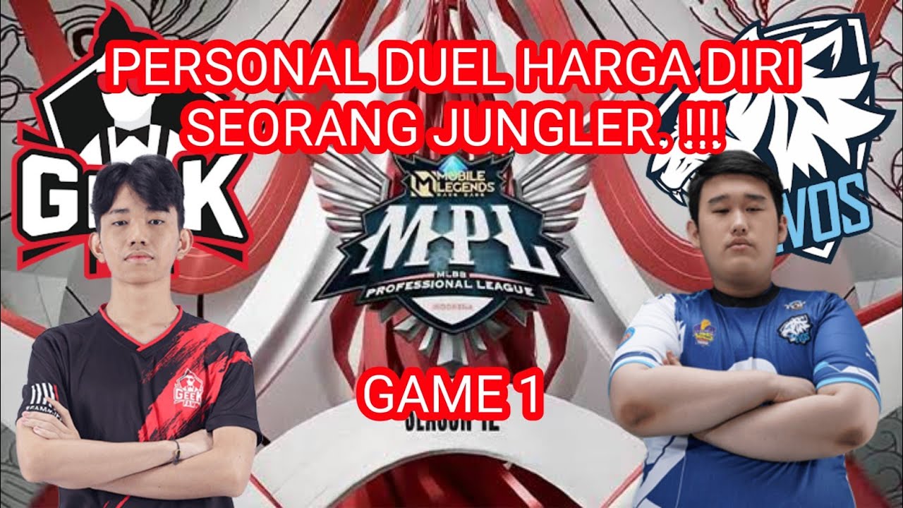 GEEK FAM VS EVOS PERSONAL TAZZ DAN NAEL MPL SEASON 12 - YouTube