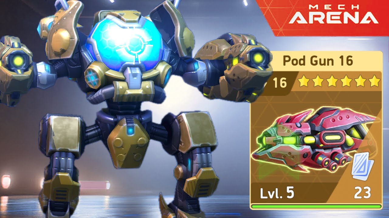 Solis + Pod Guns: This Combo Will Stick with You! 😱💥 Mech Arena - YouTube