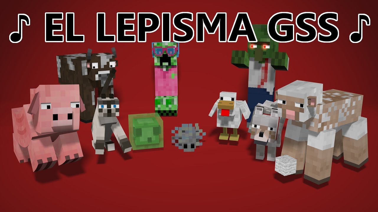 El Lepisma Gsss - Minecraft (Parodia 'el Pollito Pio') - YouTube
