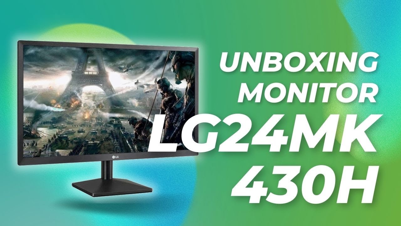 Unboxing Monitor LG 24MK430 - YouTube