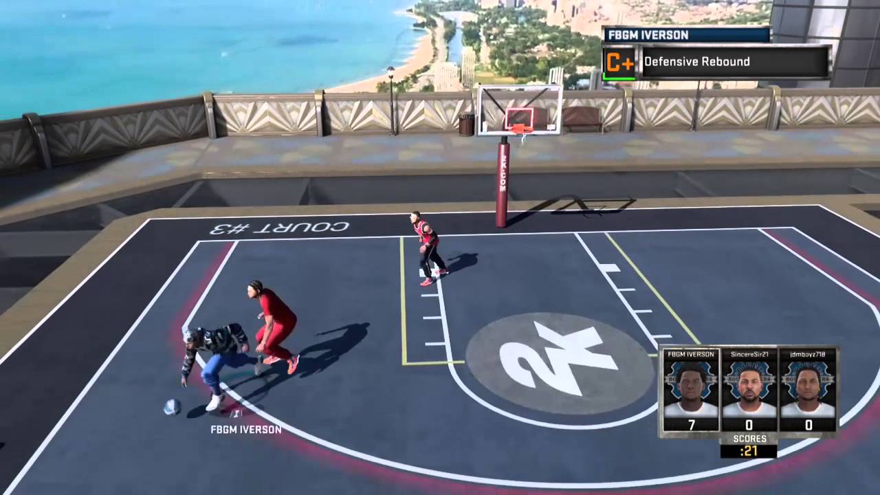 NBA 2K16 21-0 ON THE 1,S COURT - YouTube