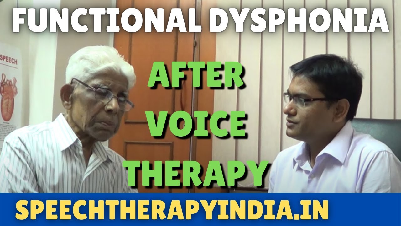 SLP Sanjay Kumar: After Functional Dysphonia Therapy || Without Surgery ...