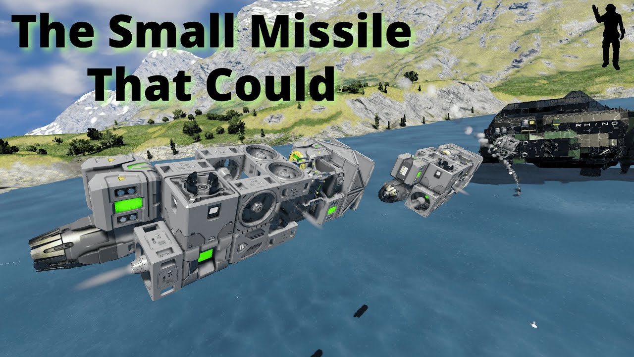 SMALLEST MISSILE POSSIBLE - Space Engineers - YouTube